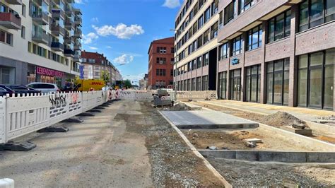 Rad Und Fußwege So Läuft Der Ausbau Der Ella Barowsky Straße