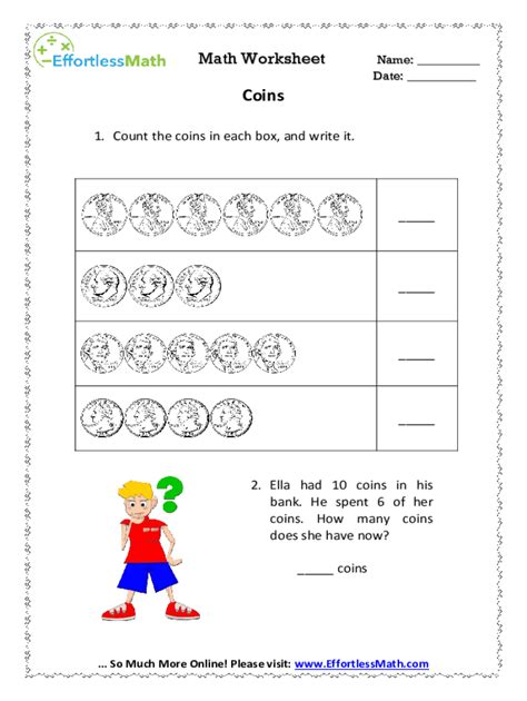 Fillable Online Math Worksheet Effortless Math Fax Email Print