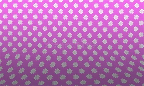 Floral Pattern With Curve Perspective Stock Illustration Illustration