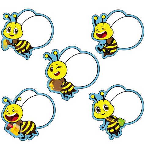 45 Pieces Bees Cut Outs Bee Accents Paper Cutouts Bee Desertcart