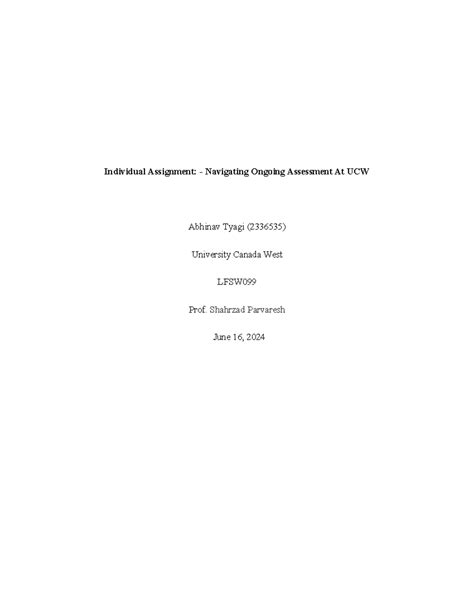Paragraph Assignment Useful Individual Assignment Navigating