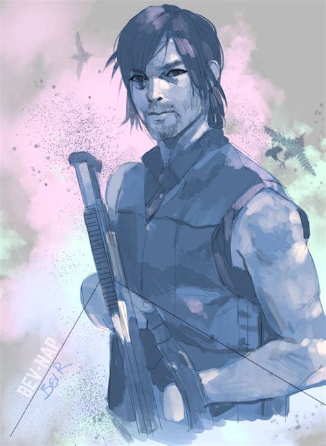 Daryl Dixon By Bev Nap On Deviantart