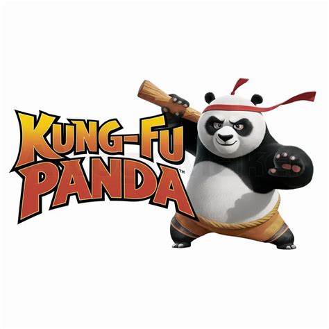 Logo Design For Kungfu Panda Dynamic Kungfu Symbol On A Clear