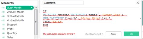 Understand And Fix Tableau Error “cannot Mix Aggregate And Non Aggregate