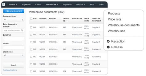 Warehouse Software Online Invoices Invoicing Software Invoice Generating Online Invoicing