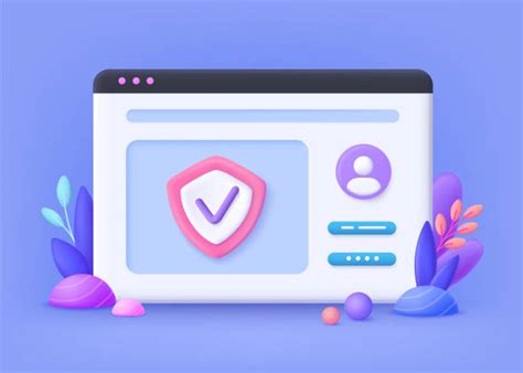 191200 Securing Computer Illustrations Royalty Free Vector Graphics