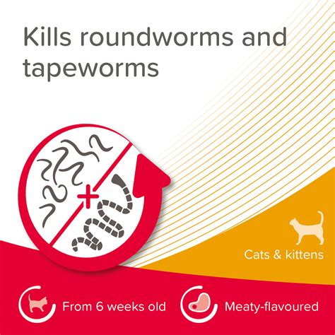 Beaphar Wormclear® Worming Tablets For Cats 4 Tablets Beaphar