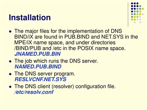 PPT Mastering BIND Installation Configuration And Security PowerPoint Presentation ID