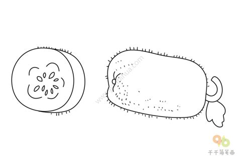 蜜冬瓜简笔画 冬瓜简笔画 大山谷图库
