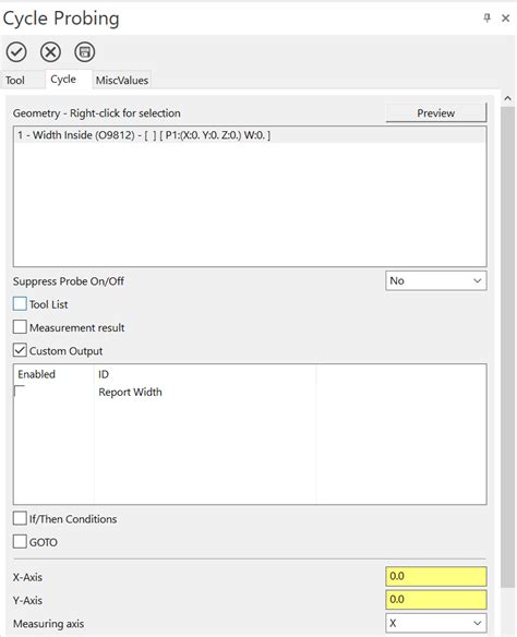 using custom outputs