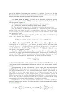 Convergence Analysis Of A Quasi Monte Carlo Based Deep Learning Algorithm For Solving Partial