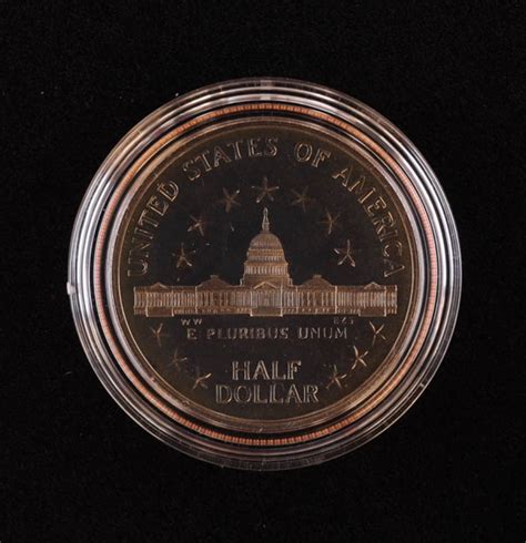 1989 S Proof U S Bicentennial Of The Congress Gold Half Dollar Coin