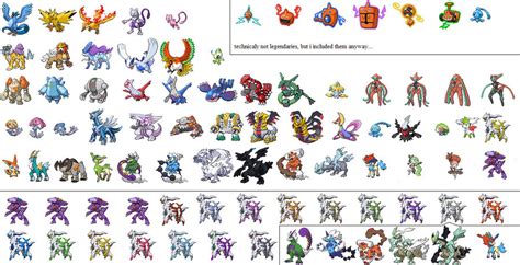All Legendary Pokemon Wallpaper Wallpapersafari