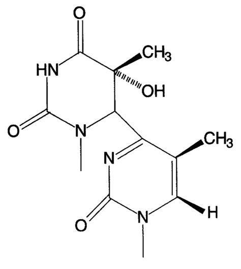 Structure Of The T 6 4 T Photoproduct Download Scientific Diagram