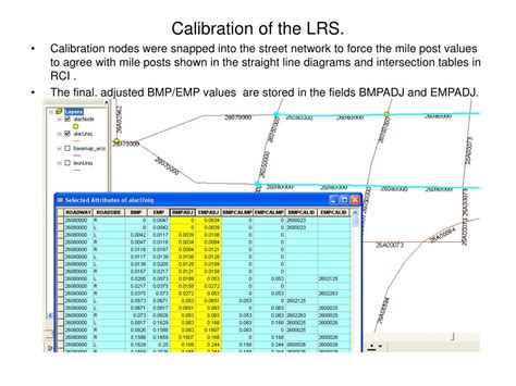 Ppt Our Goal Build A Fdot Linear Reference System Lrs On The Teleatlas Street Network