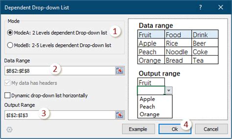 Quickly Create Multiple Levels Drop Down List In Excel
