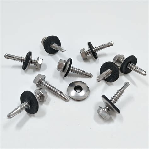 Self Drilling Screws With Neoprene Washer At Sherry Hubbard Blog