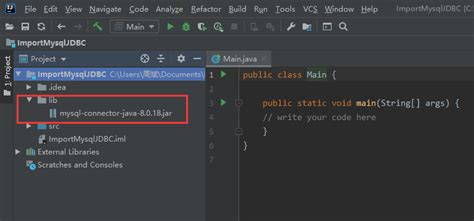 IDEA导入MySQL的jdbc驱动并操作数据库 打点 博客园