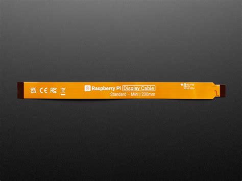 Raspberry Pi 5 Fpc Display Cable 22 Pin 0 5mm To 15 Pin 1mm 200mm Long Buy In Australia