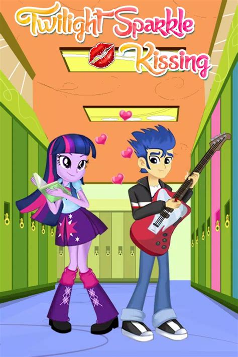 Flash Sentry And Twilight Sparkle Kiss