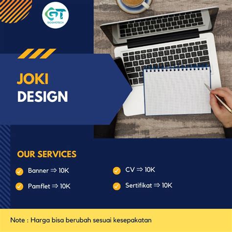 Jual Joki Desain Pamflet Banner Cv Sertifikat Shopee Indonesia