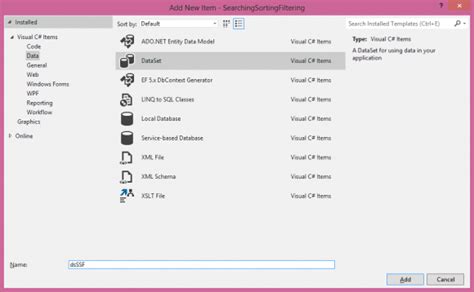 Strongly Typed Dataset Configuration With Designer