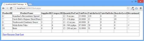 Customizing Pager GridView Auto Paging