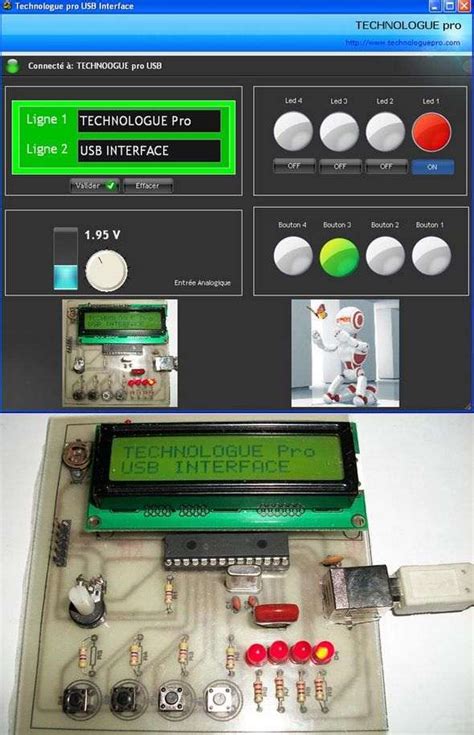 Usb Interface Circuit Pic18f2550 Delphi Electronics Projects Circuits