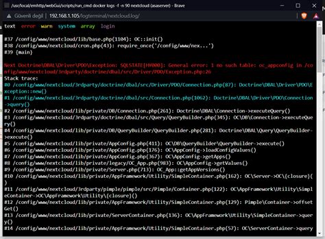 about solving a problem · issue 254 · linuxserver docker nextcloud · github