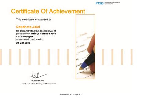 Dakshata Jalal On Linkedin Java Developer Share Infosys Learningeveryday