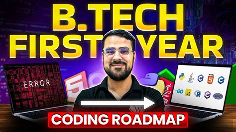 Btech 1st Year Core Coding Roadmap Btech 1st Year Computer Science