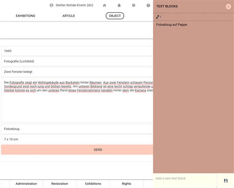 Using Textblocks In Musdb Museum Digital Blog