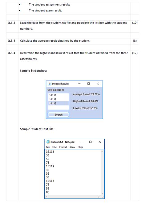Solved Marks Question Write A Java GUI Application Chegg