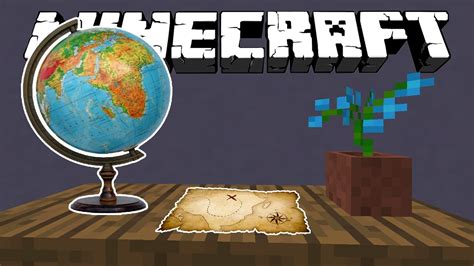 КАК СДЕЛАТЬ ГЛОБУС В МАЙНКРАФТ БЕЗ МОДОВ И БЕЗ КОМАНДНЫХ БЛОКОВ Youtube