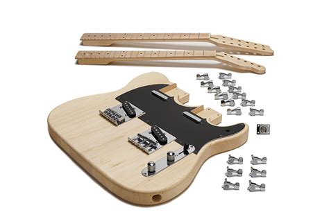Shop Solo Dtck 1 Diy Electric Double Neck Guitar Kit Online