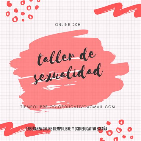 Taller de sexualidad Enseñanza Online de