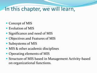 Management Information System Pptx