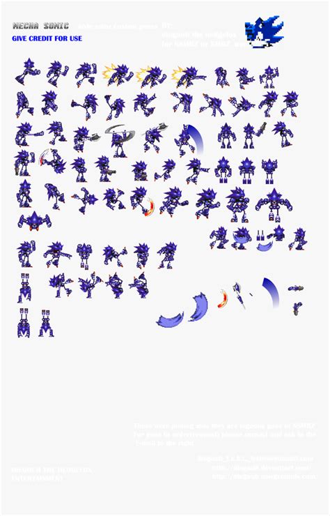 Neo Metal Sonic Sprites