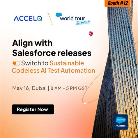 Syed Nageena On Linkedin Salesforceworldtour Accelq Innovation Ai