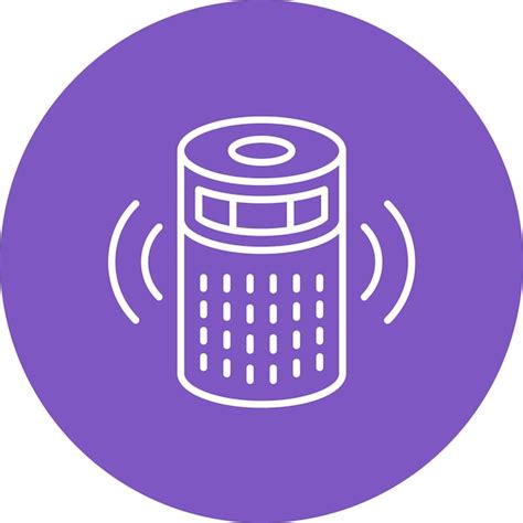 Premium Vector Smart Speaker Vector Illustration Style