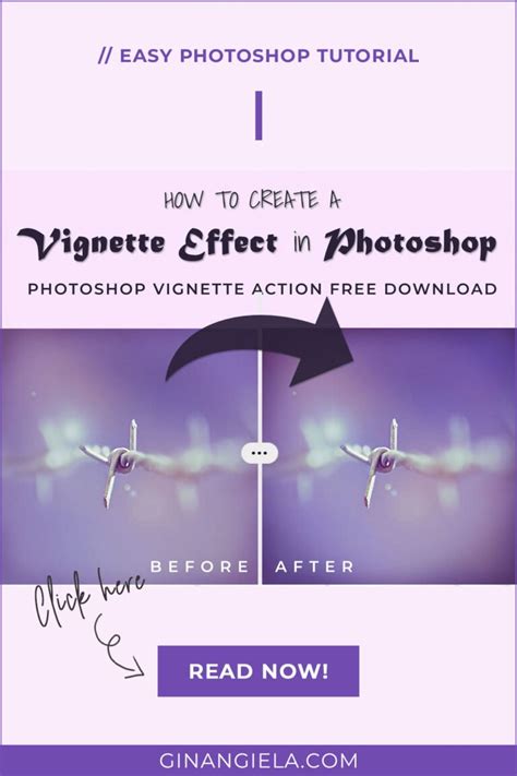 How To Create A Vignette Effect In Photoshop 4 EASY WAYS FREE Vignette Action Download