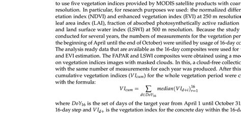 Accuracies Of Crop Classification Maps On The Independent Test Sets For