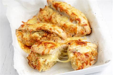 Cheesy Garlic Bread Stuffed Chicken Recipe Recipe Cart Recipe Cart