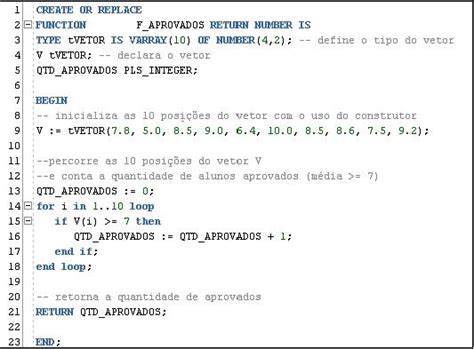 Utilizando Vetores No Oracle Parte 1 Devmedia