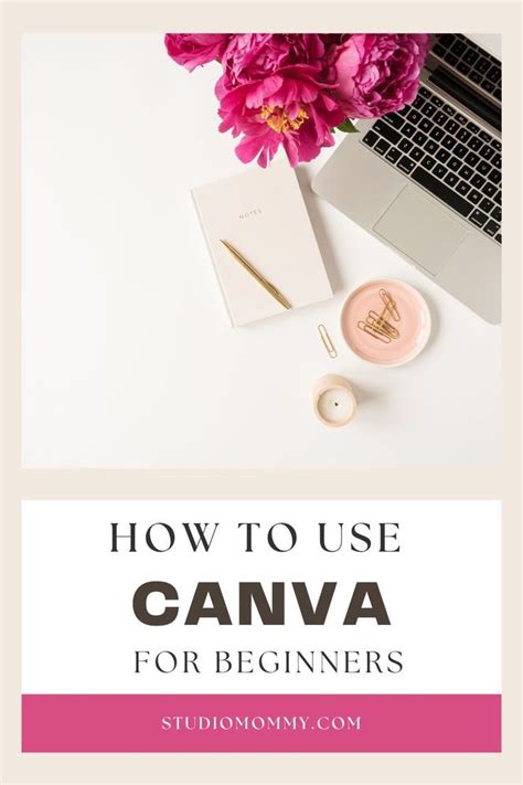 How To Use Canva For Beginners Studio Mommy Canvas Learning Canva Tutorial Canvas