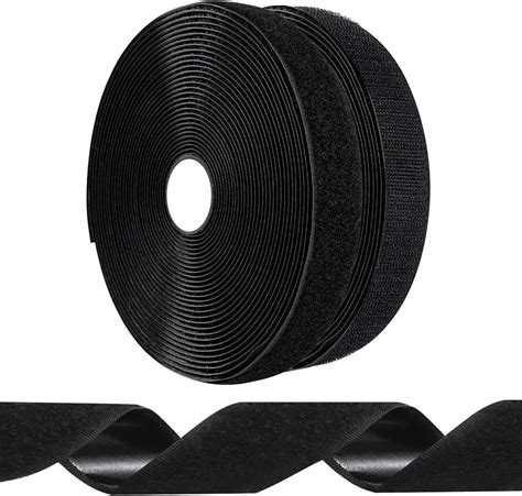 Heavy Duty Adhesive Hook And Loop Tape Roll Industrial Strength Easy To Cut Strong Strips