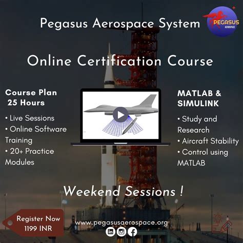 Pegasus Aerospace System And Engineering Services On Linkedin Internships Aerospace Matlab