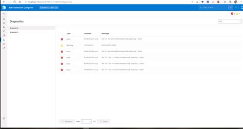The Project Tree In Diagnostic Page Doesnt Work · Issue 6003 · Microsoftbotframework Composer