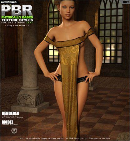 OOT PBR Texture Styles For Sexy Loin Dress Daz Studio