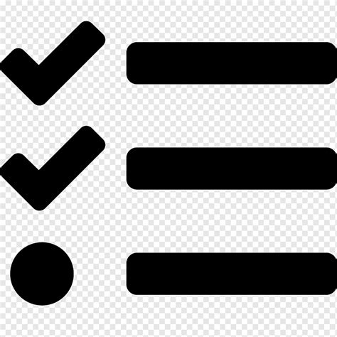 Tasks Task Solid Icon Png Pngwing